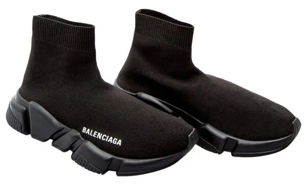 Balenciaga Speed Recycled Sock Sneaker - Black