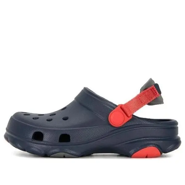 CROCS All-terrain Clogs - Navy/red