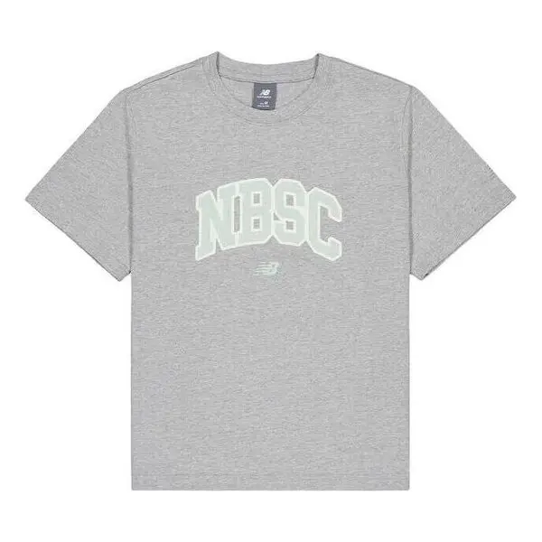 NEW BALANCE Nbsc Cotton T-shirt - Grey