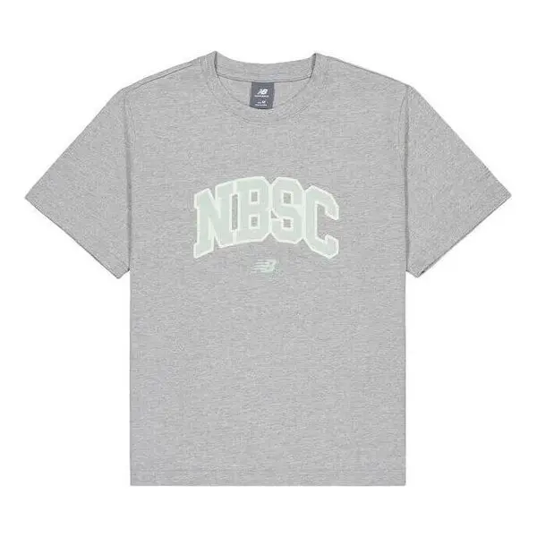 NEW BALANCE Nbsc Cotton T-shirt - Grey