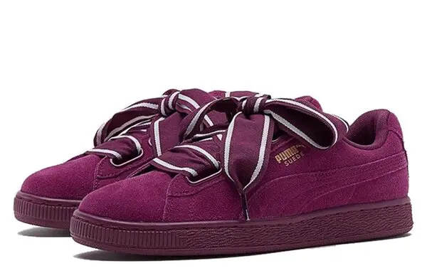 PUMA Suede Heart Satin 2 Sneakers - Purple