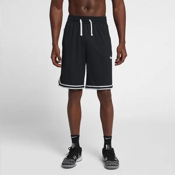 Nike Dry Dna Sports Shorts With Elastic Waistband And Drawstring - Black