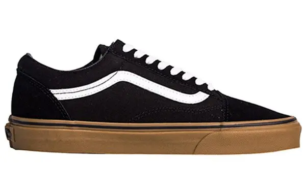 VANS Old Skool Gum Sole Sneakers - Black