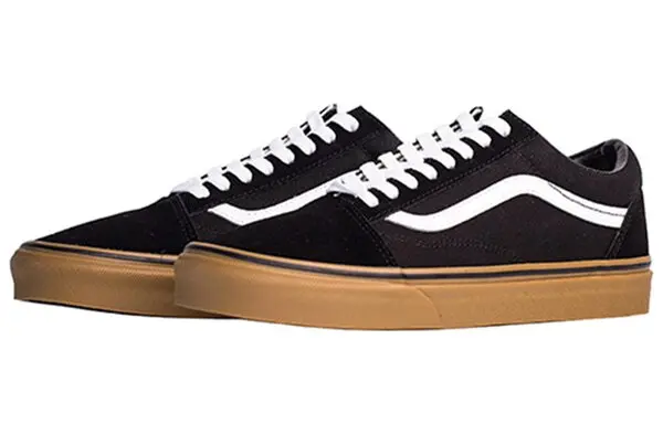 VANS Old Skool Gum Sole Sneakers - Black