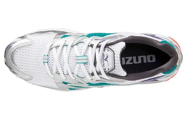 Mizuno Wave Rider - White/green/purple