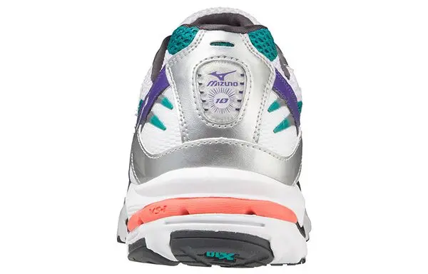 Mizuno Wave Rider - White/green/purple