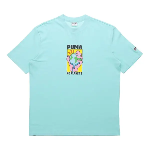 PUMA Environmental Friendly Subject Printing Short Sleeve