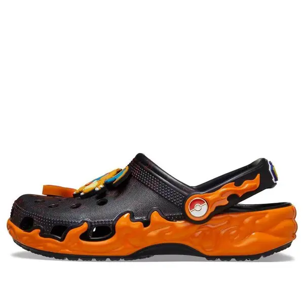 CROCS X Pokemon Classic Clog 'charizard Vs. Blastoise - Black/red/blue