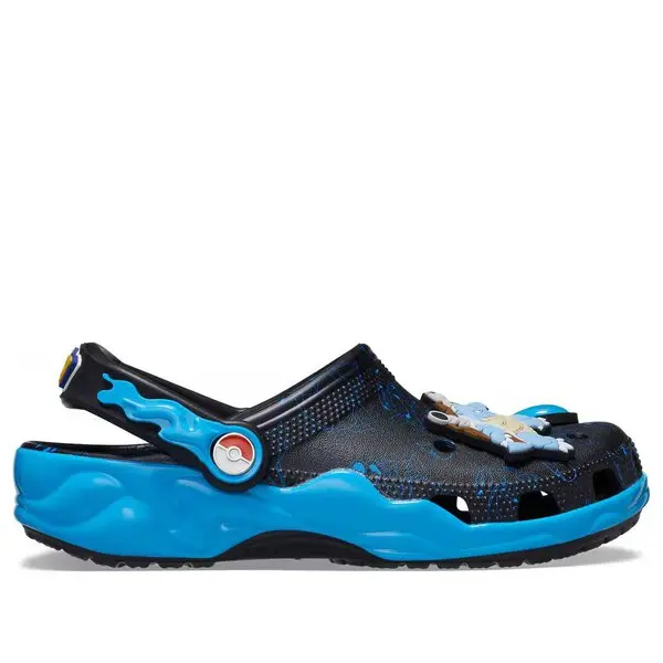 CROCS X Pokemon Classic Clog 'charizard Vs. Blastoise - Black/red/blue