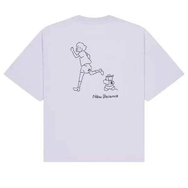 NEW BALANCE Graphic T-shirt - Blue