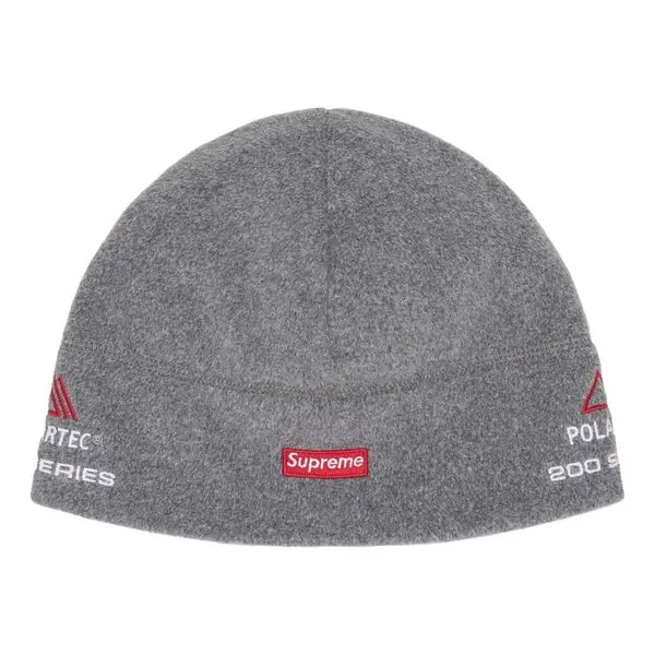Supreme Polartec Sport Beanie - Grey