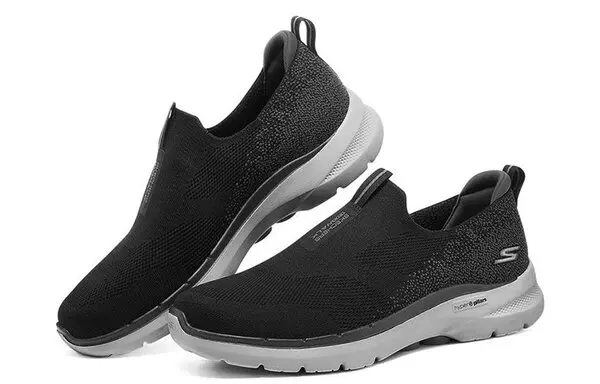 Sketchers Go Walk 6 Slip On - Black