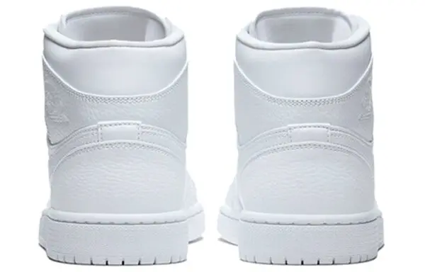 JORDAN 1 Mid "triple " Sneakers - White