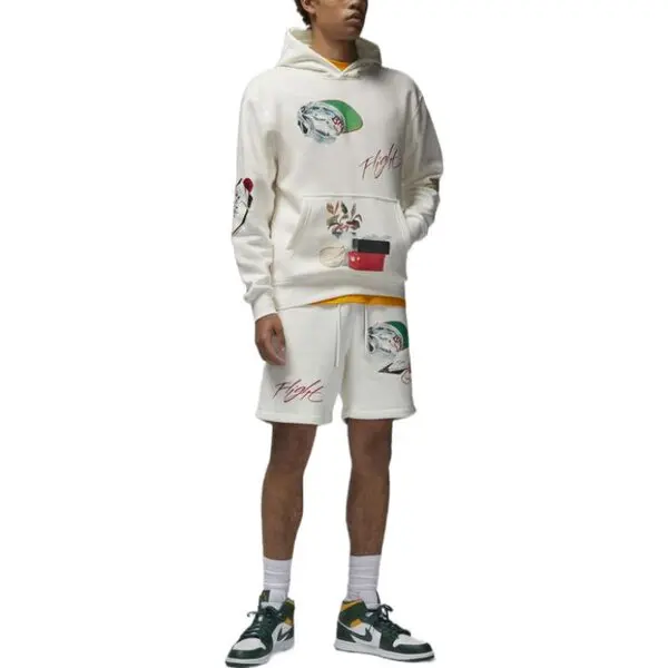 JORDAN Alphabet Pattern Pullover Hoodie