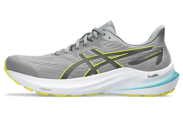 Asics Gt-2000 Athletic Sneakers - Sheet Rock/bright Yellow