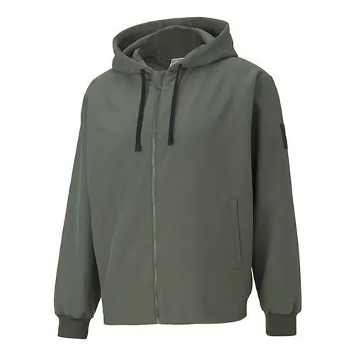 PUMA Full-zip Hooded Jacket - Green