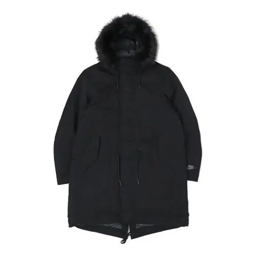 Nike Hooded Down Parka - Black