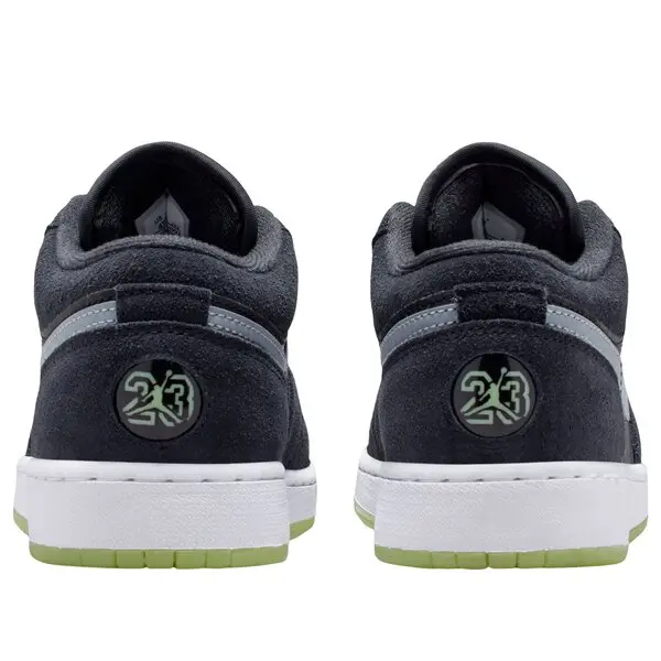JORDAN Air 1 Low 'inner Beast' Sneakers - Black/barely Volt/dark Raisin