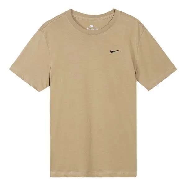 Nike Swoosh Logo T-shirt - Tan