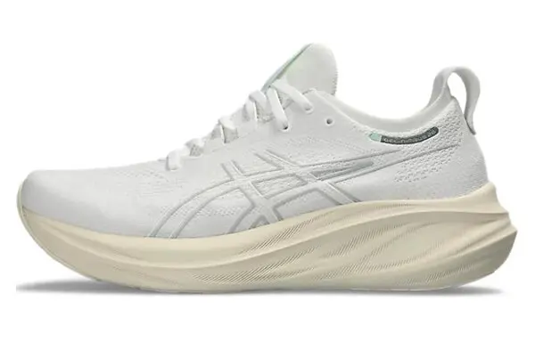 Asics Gel-nimbus 26 Athletic Shoes - White/beige