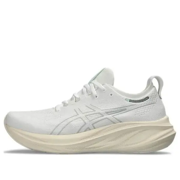 Asics Gel-nimbus 26 Athletic Shoes - White/beige