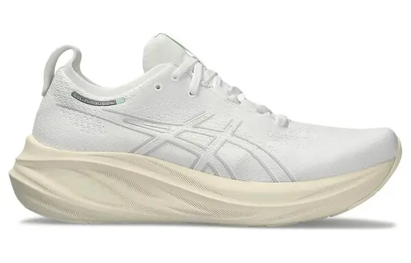 Asics Gel-nimbus 26 Athletic Shoes - White/beige