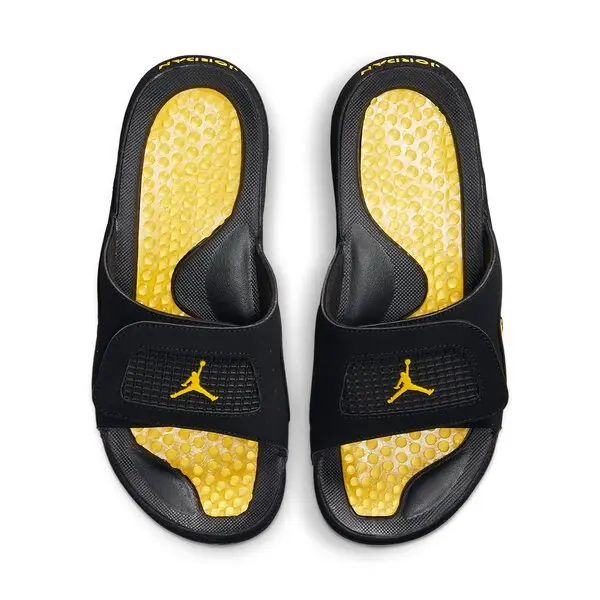 JORDAN Air Hydro 4 Retro Silde - Black/yellow