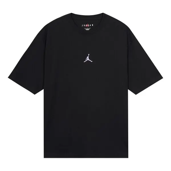 JORDAN Dongdan 1985 Logo Printing Tee 'black - Black/white