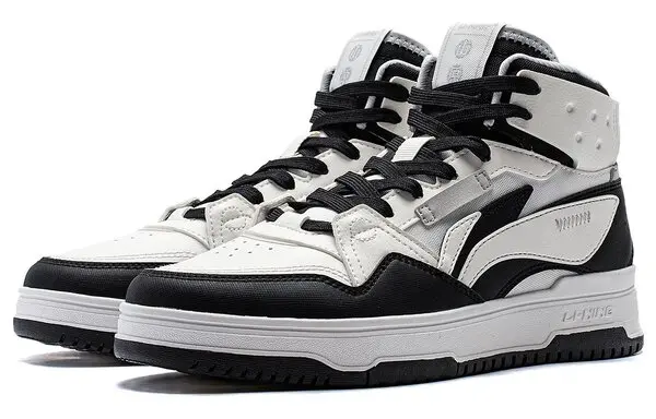 LI-NING San Yuan 2.0 High Top Sneakers - Black/white