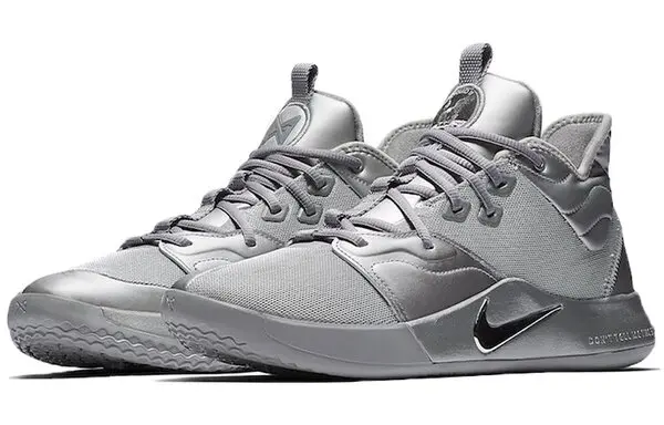 Nike Pg 3 Ep "moon Landing" Sneakers - Silver