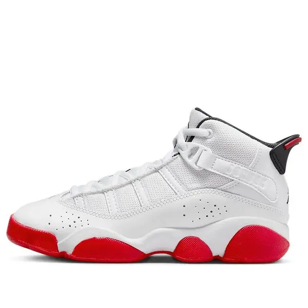 JORDAN 6 Rings Sneakers - White/black/university Red