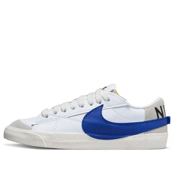 Nike Blazer Low '77 Jumbo Sneakers - White/blue