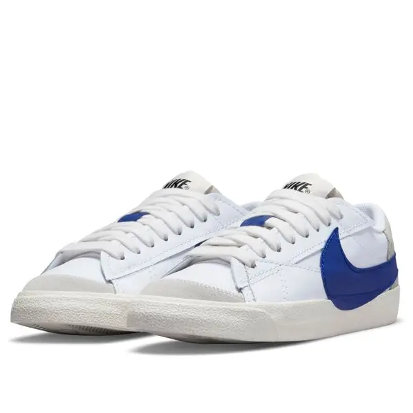 Nike Blazer Low '77 Jumbo Sneakers - White/blue