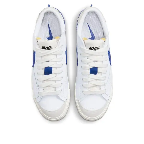 Nike Blazer Low '77 Jumbo Sneakers - White/blue