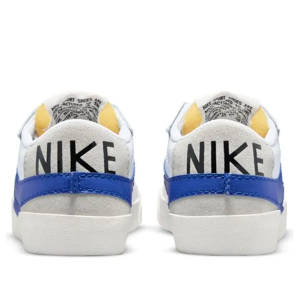 Nike Blazer Low '77 Jumbo Sneakers - White/blue