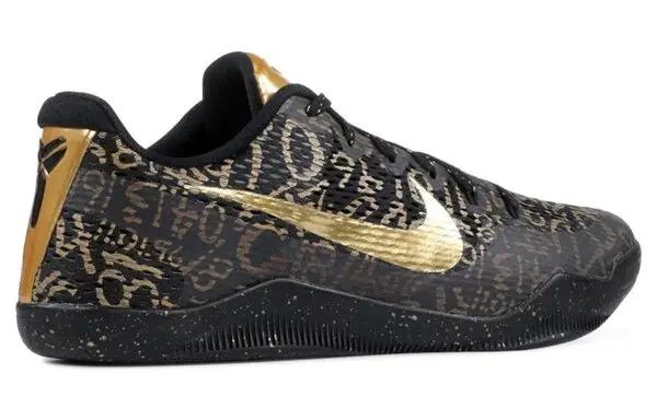 Nike Kobe Id Mamba Day Low Top Sneakers - Black/blue/gold