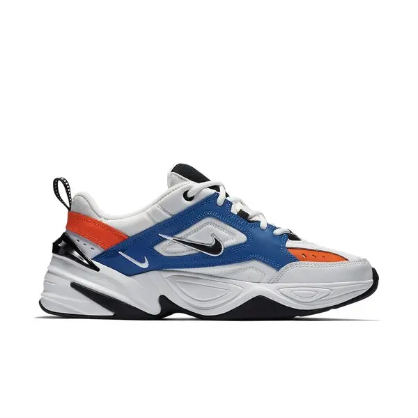 Nike M2k Tekno Low Top Sneakers - White/blue/red