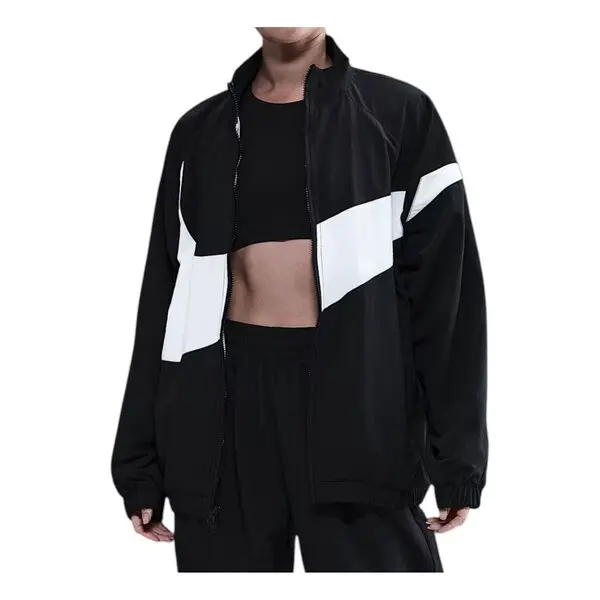 Nike Oversized Woven Jacket - Black/white