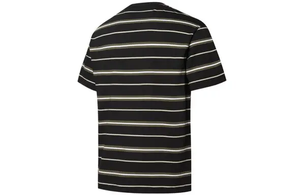 PUMA Modern Basics Advanced Tee Casual Sports Breathable Stripe Short Sleeve