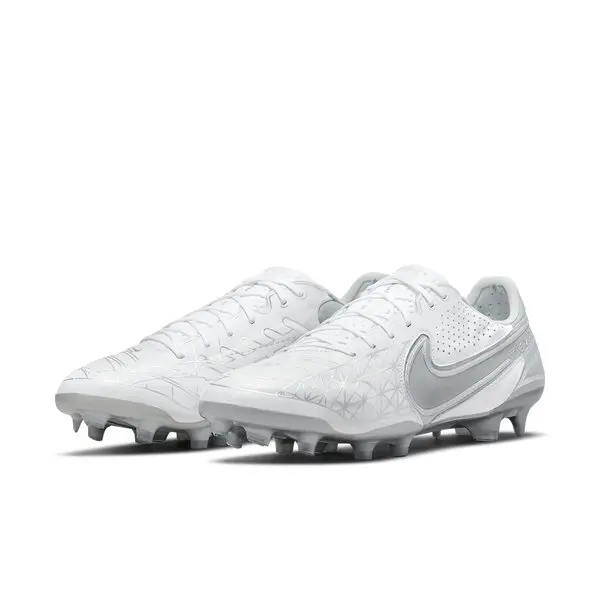 Nike Tiempo Legend Elite Se Fg Football Boots - Silver/white