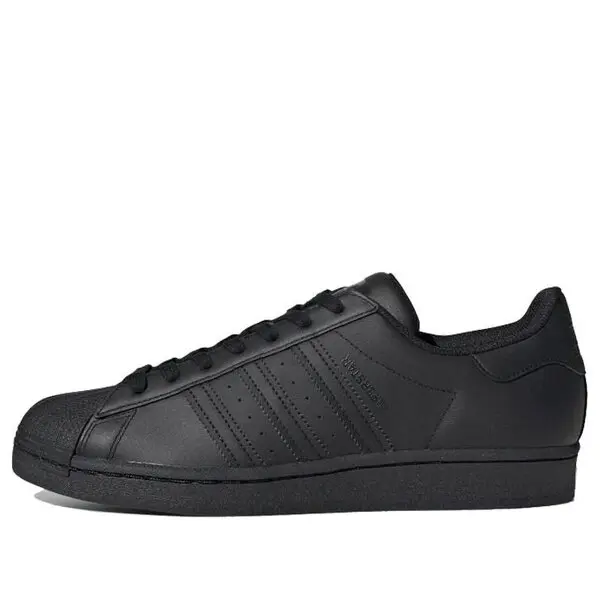 Adidas Superstar Low Top Sneakers - Black