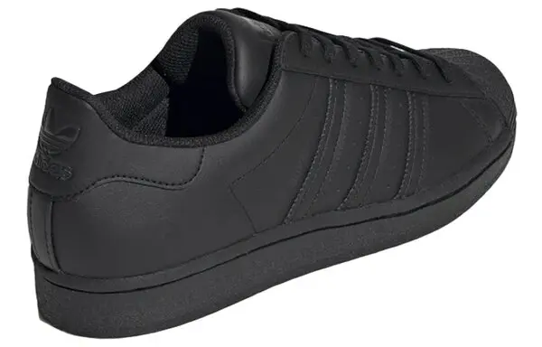Adidas Superstar Low Top Sneakers - Black