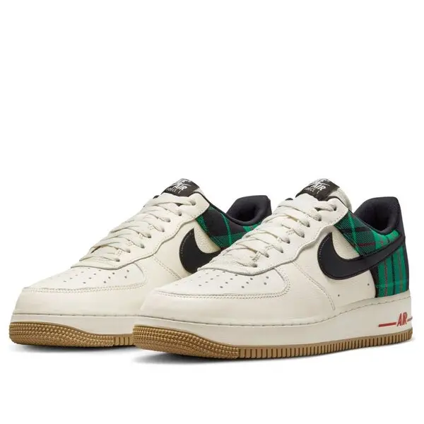 Nike Force 1 '07 Lx "stadium Green Plaid