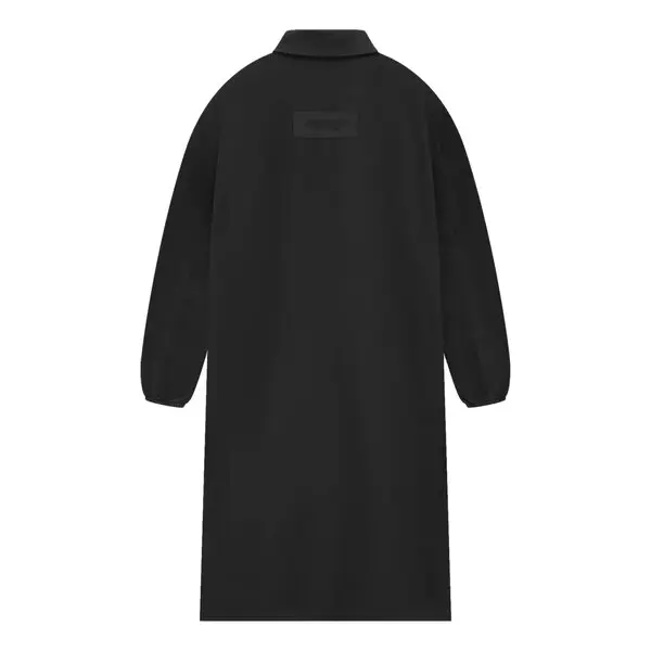 Fear Of God Ss24 Denim Car Coat 'jet