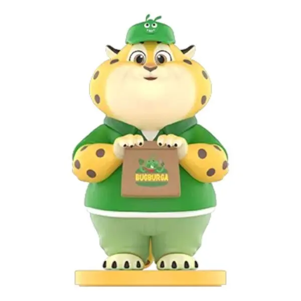 POP MART Disney Zootopia Next Adventure "officer Clawhauser" Figure