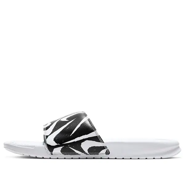 Nike Benassi Jdi Print Slide - White
