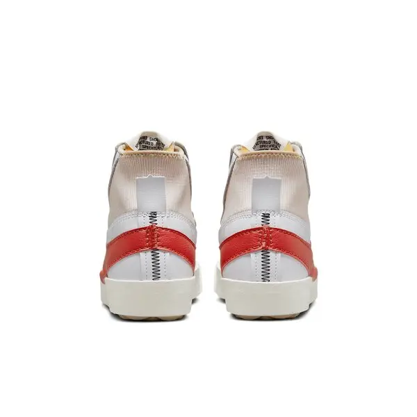 Nike Blazer Mid '77 Jumbo Sneakers - White/red
