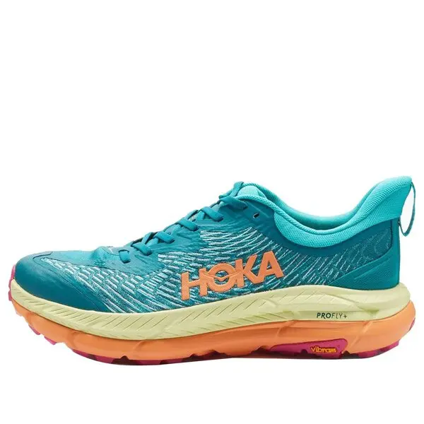Hoka One One Mafate Speed 4 Athletic Sneakers - Deep Lake/ceramic