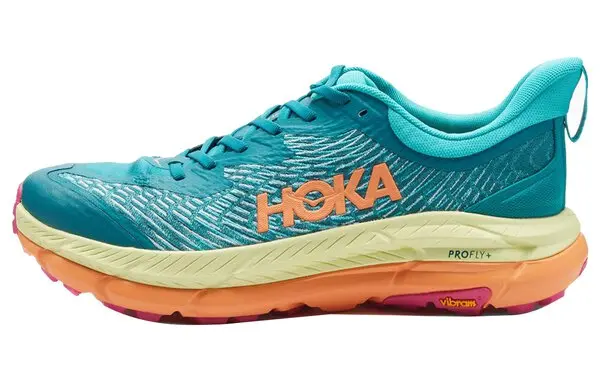 Hoka One One Mafate Speed 4 Athletic Sneakers - Deep Lake/ceramic