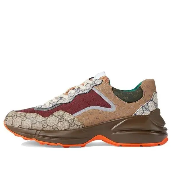 Gucci Rhyton Sneakers - Brown